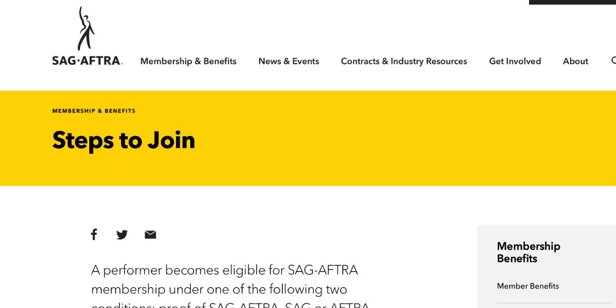 When Should Actors Join SAG-AFTRA | My Actor Guide