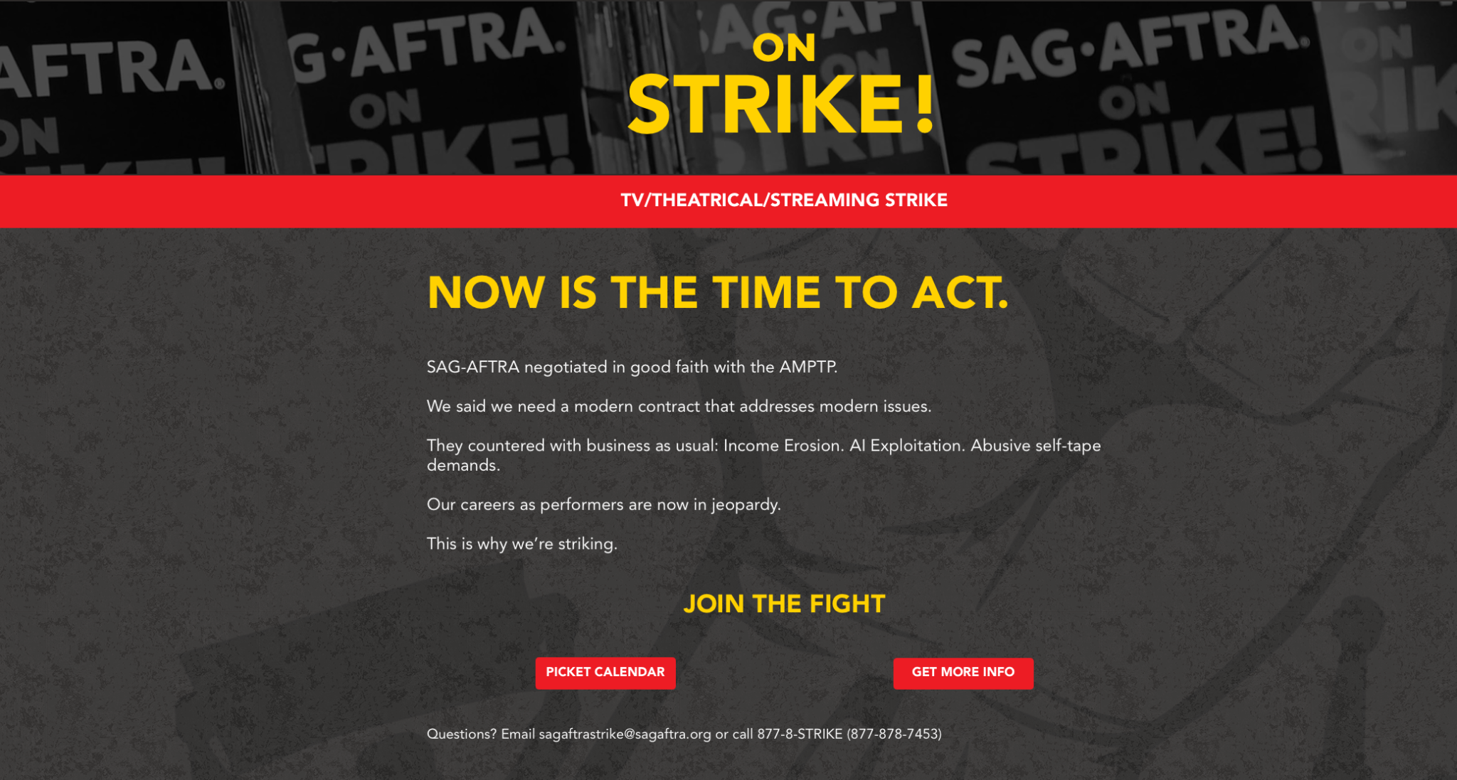SAG-AFTRA Strike: A Guide for Actors | My Actor Guide
